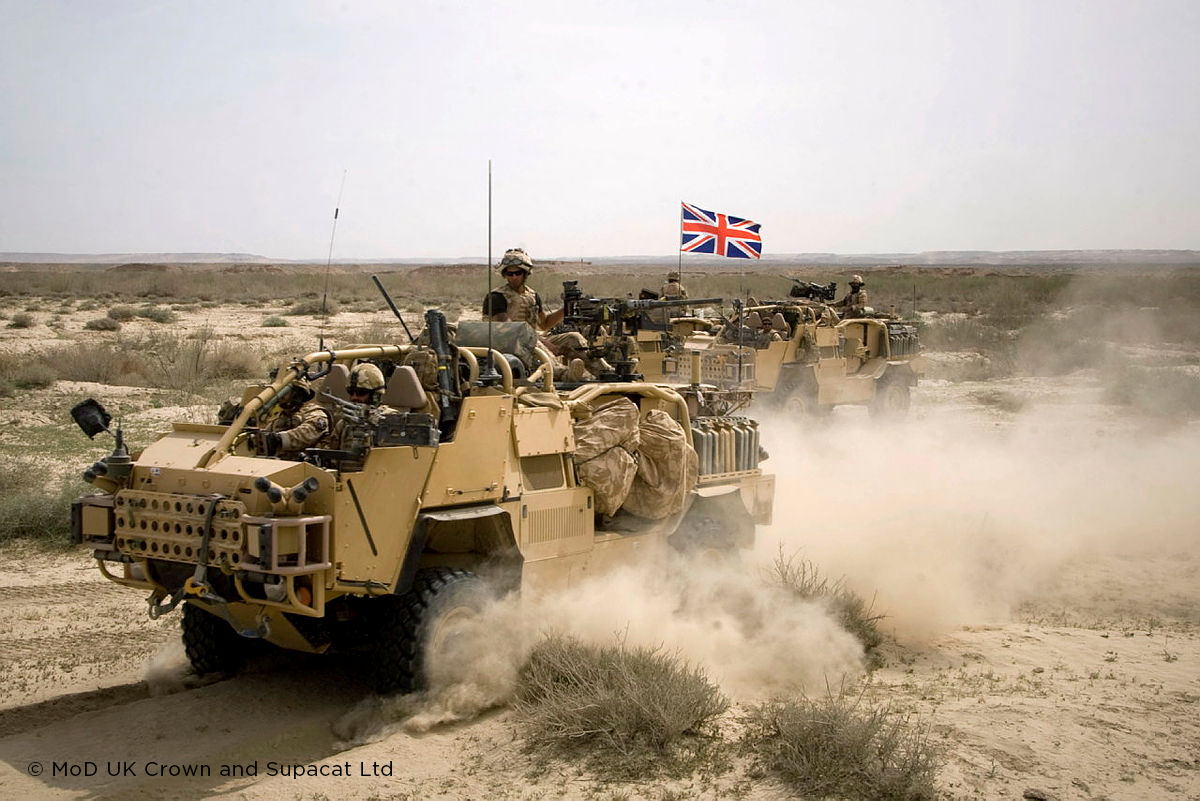Venta Supplies Lighting for Supacat's 'Jackal' British Army Vehicles