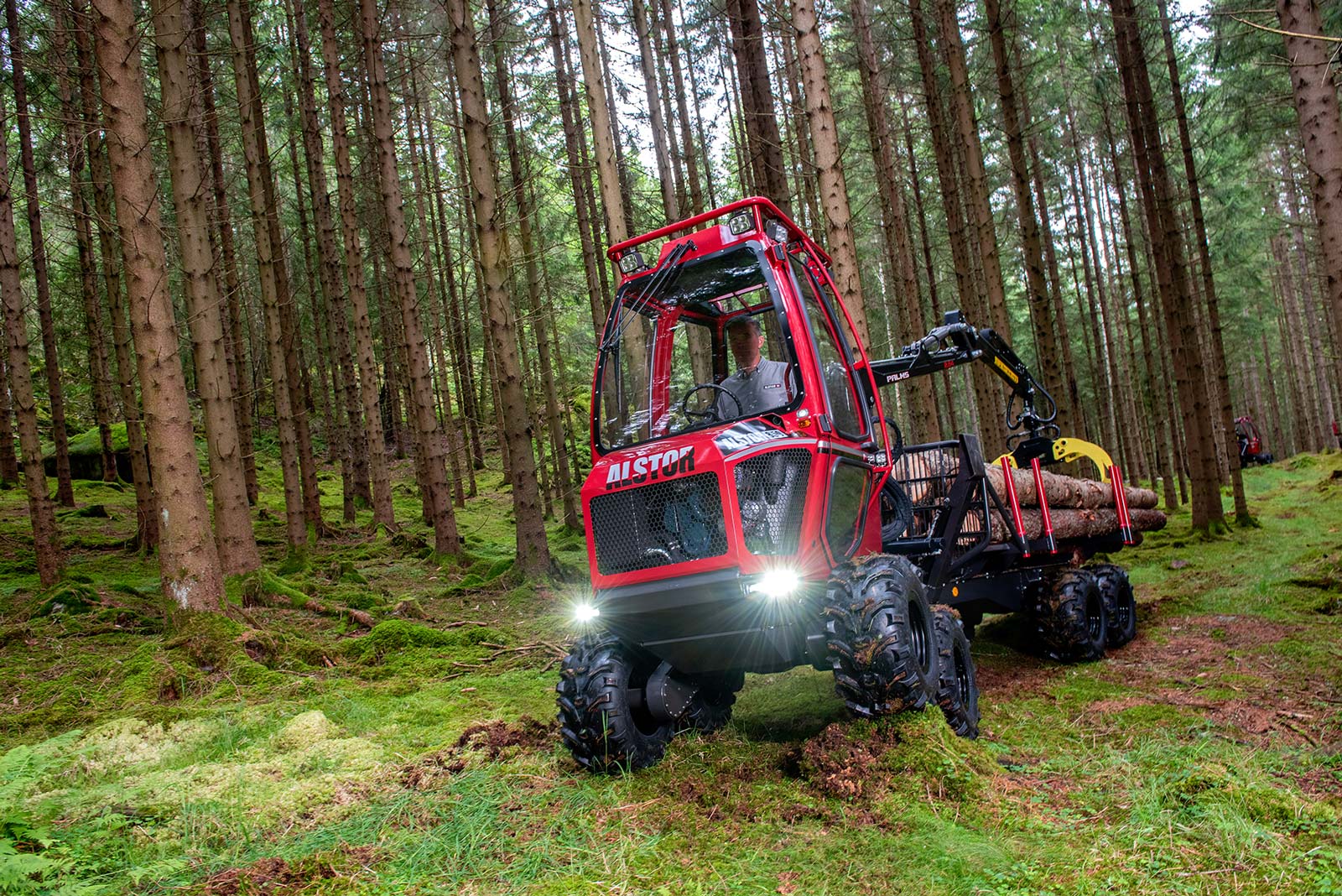 Modernising Alstor's Forestry Machinery with Cutting-Edge Lighting