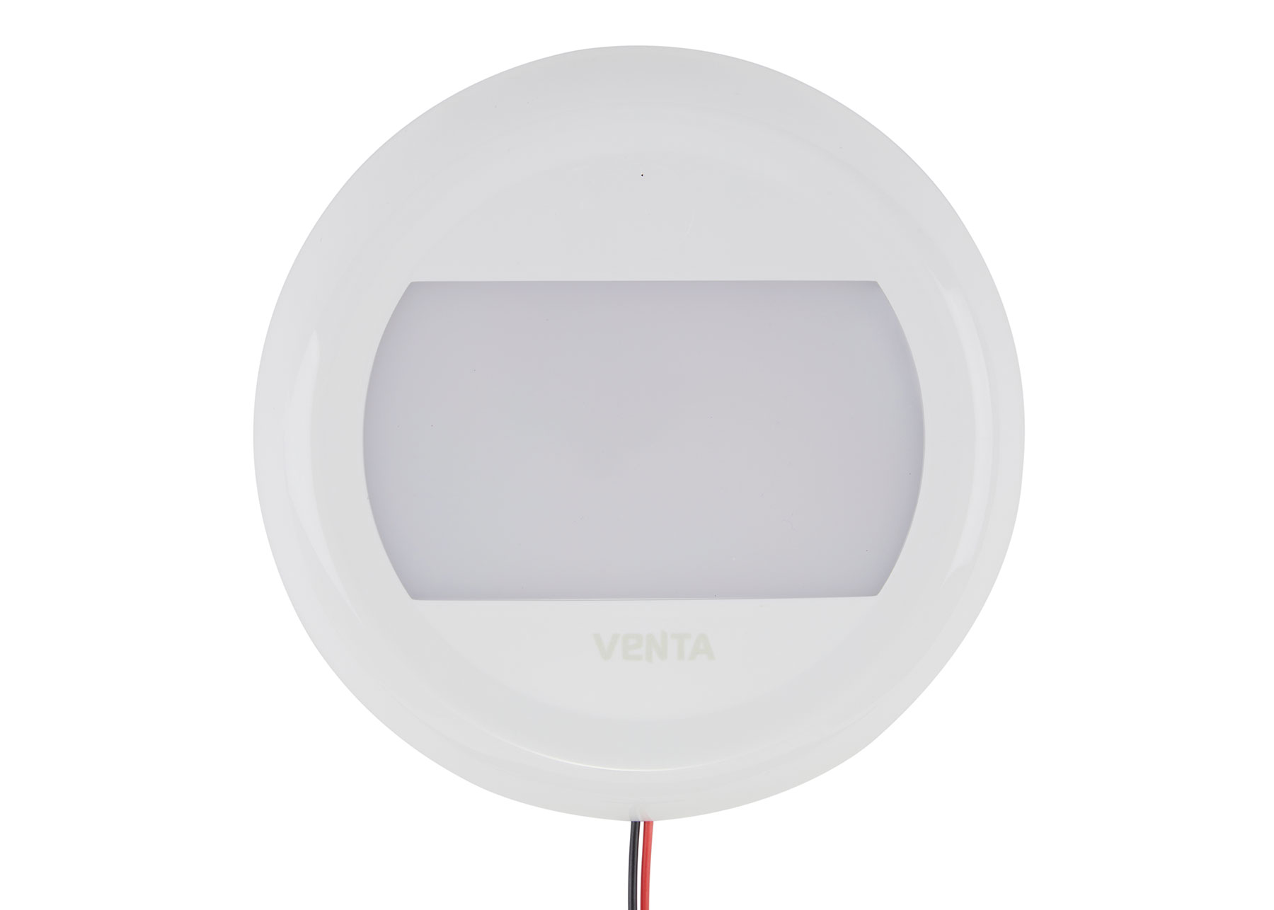 Round LED interior lamp, 12/24V, IP67
